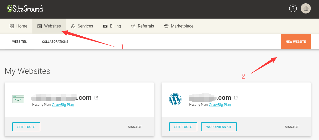 2019外贸建站SiteGround教程，新后台域名解析邮箱https cdn
